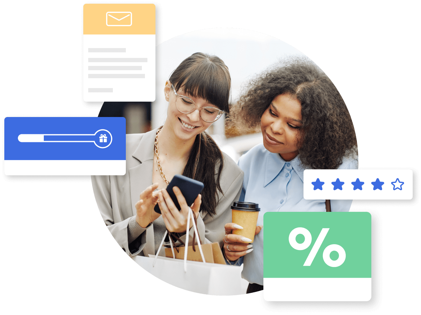 Engage in-store customers with refive's smart receipt